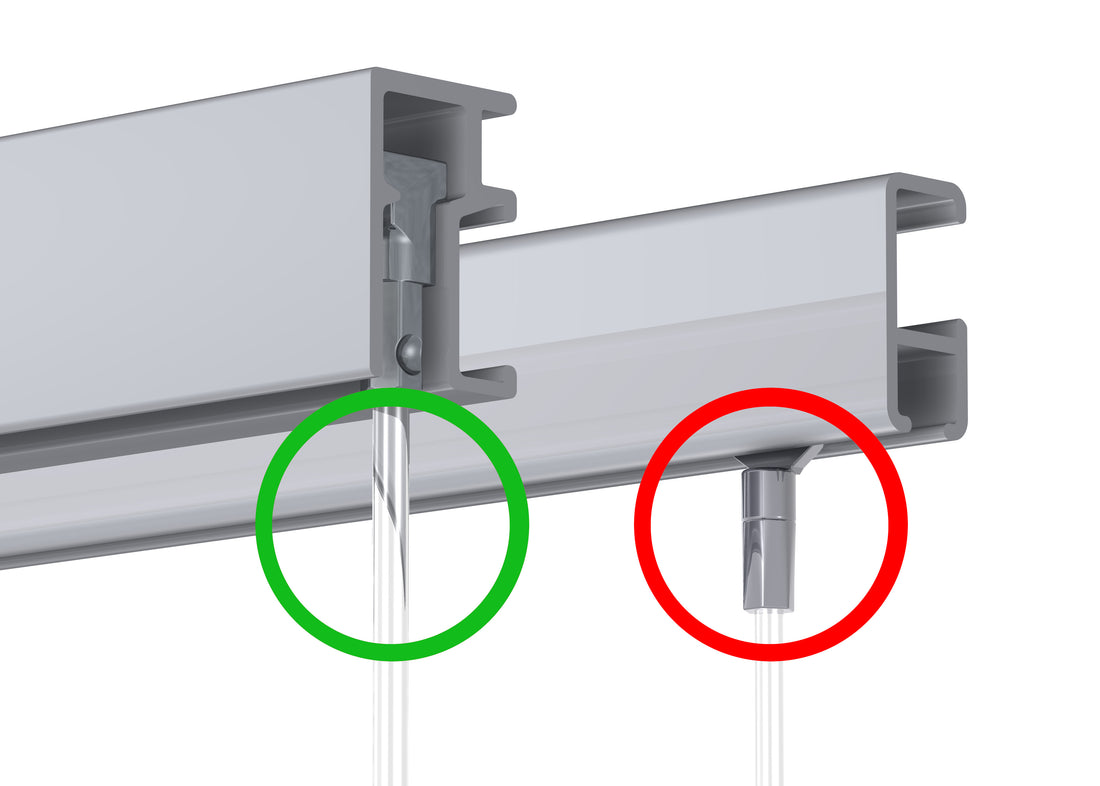 HangZ Gallery Wall Rail 6.5ft Hanging System 74001 R10